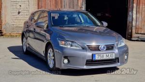 Grey Lexus CT 2013 in Tallinn, with an engine capacity of 1.80 L and mileage of 114 thousand km for 8999 €, photo  on AUTOMOTO.COM.LV