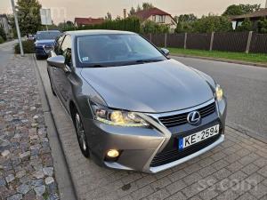Grey Lexus CT 2015 in Riga, with an engine capacity of 1.80 L and mileage of 107 thousand km for 12200 €, photo  on AUTOMOTO.COM.LV