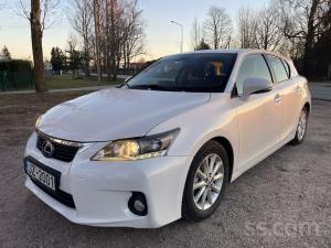 Balts Lexus CT 2011 Rīga, ar dzinēja tilpumu 1.80 L un nobraukumu 278 tūkst. km par 8790 €, foto  vietnē AUTOMOTO.COM.LV