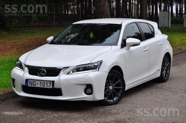 Balts Lexus CT 2011 Daugavpils, ar dzinēja tilpumu 1.80 L un nobraukumu 191 tūkst. km par 9150 €, foto 1 vietnē AUTOMOTO.COM.LV