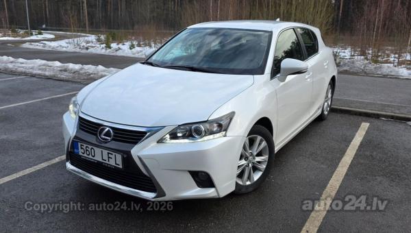 Balts Lexus CT 2015 Tallina, ar dzinēja tilpumu 1.80 L un nobraukumu 207 tūkst. km par 12900 €, foto 1 vietnē AUTOMOTO.COM.LV