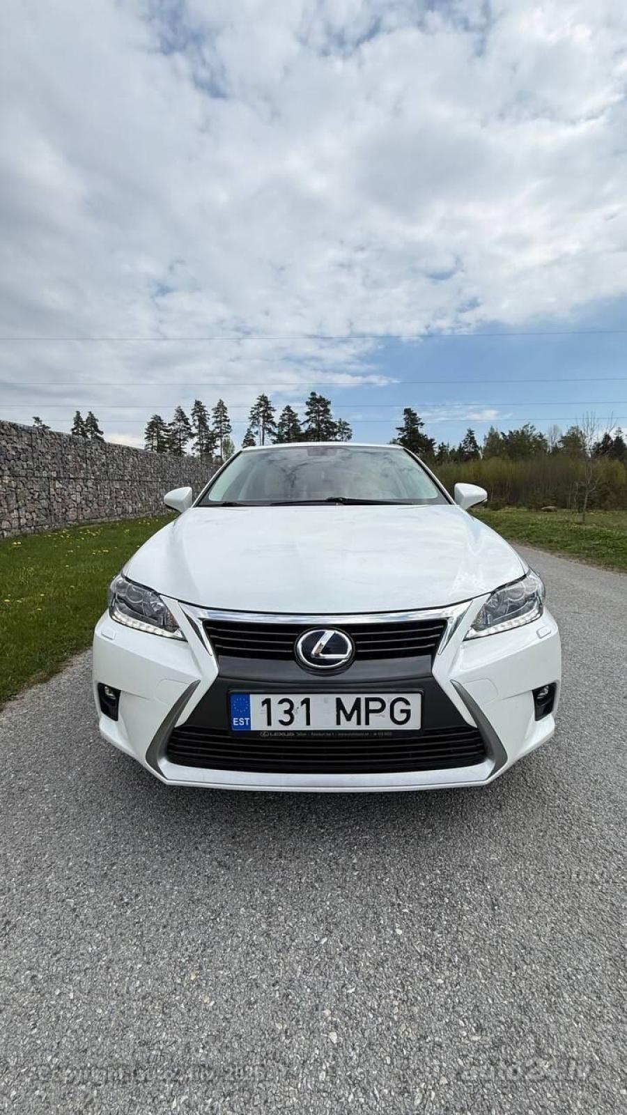 Balts Lexus CT 2015 Tallina, ar dzinēja tilpumu 1.80 L un nobraukumu 189 tūkst. km par 12500 €, foto 4 vietnē AUTOMOTO.COM.LV