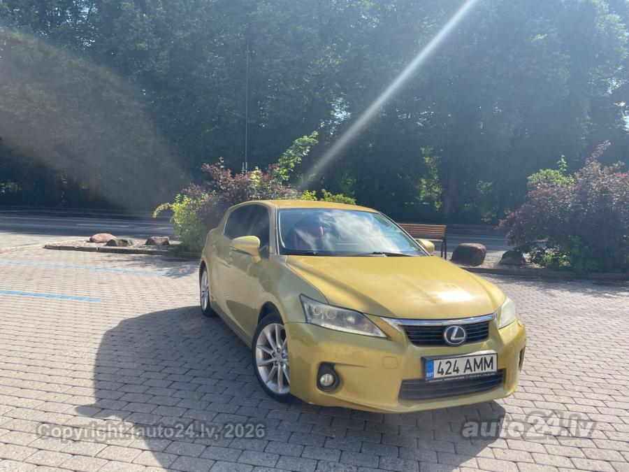 Dzeltens Lexus CT 2011 Tartu, ar dzinēja tilpumu 1.80 L un nobraukumu 354 tūkst. km par 3500 €, foto 3 vietnē AUTOMOTO.COM.LV