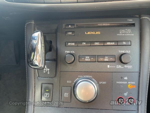 Dzeltens Lexus CT 2011 Tartu, ar dzinēja tilpumu 1.80 L un nobraukumu 354 tūkst. km par 3500 €, foto 8 vietnē AUTOMOTO.COM.LV
