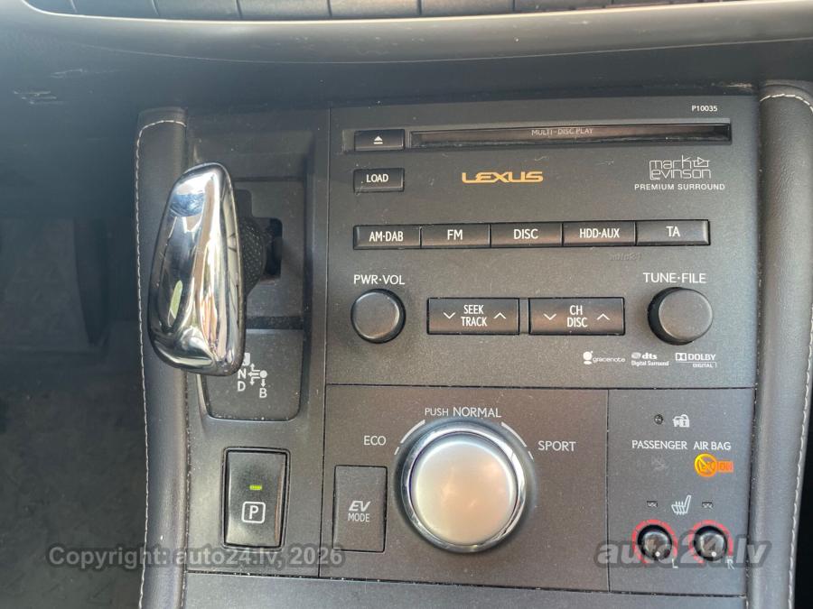 Dzeltens Lexus CT 2011 Tartu, ar dzinēja tilpumu 1.80 L un nobraukumu 354 tūkst. km par 3500 €, foto 9 vietnē AUTOMOTO.COM.LV
