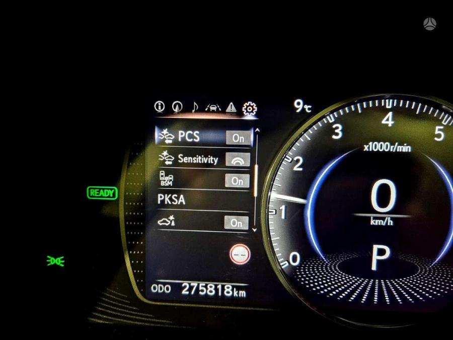 Melns Lexus ES 300 H 2021 Marijampole, ar dzinēja tilpumu 2.49 L un nobraukumu 274 tūkst. km par 19500 €, foto 23 vietnē AUTOMOTO.COM.LV