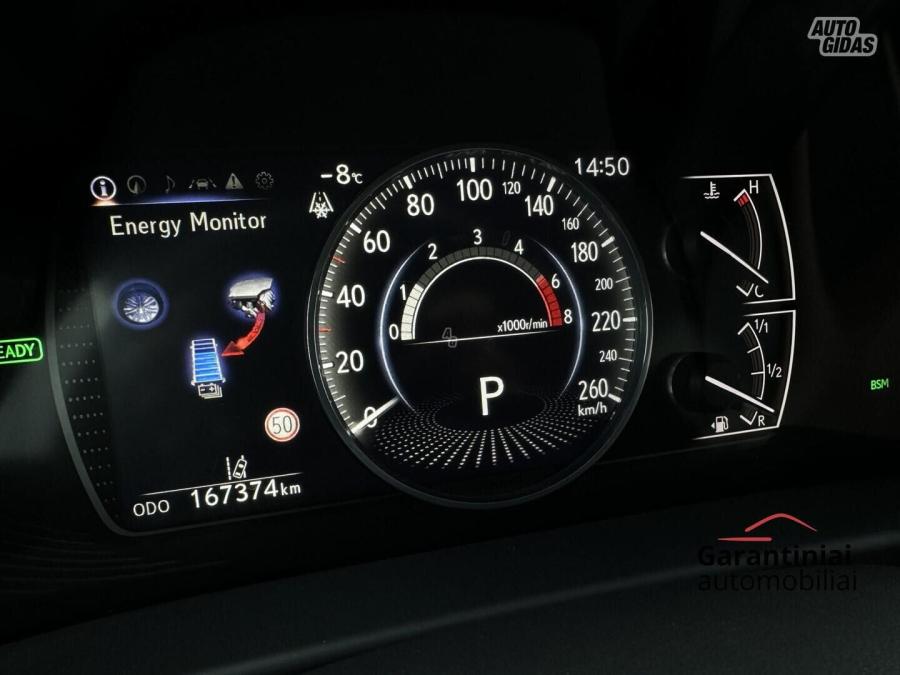 Melns Lexus ES 300 H 2022 Avižieniai, ar dzinēja tilpumu 2.50 L un nobraukumu 167 tūkst. km par 29950 €, foto 13 vietnē AUTOMOTO.COM.LV