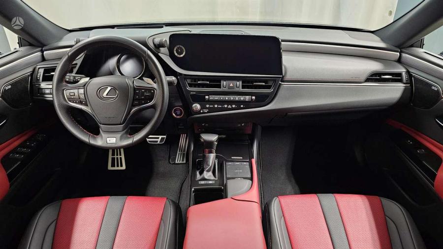 Black Lexus ES 300 H 2022 in Tallinn, with an engine capacity of 2.49 L and mileage of 42 thousand km for 41995 €, photo 15 on AUTOMOTO.COM.LV