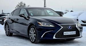 Blue Lexus ES 300 H 2019 in Taurage, with an engine capacity of 2.49 L and mileage of 171 thousand km for 21900 €, photo 4 on AUTOMOTO.COM.LV