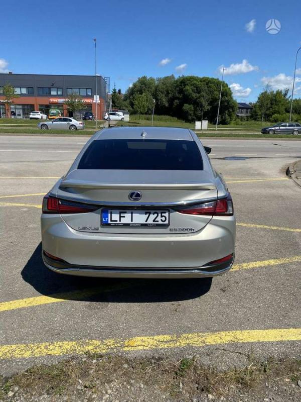 Brown Lexus ES 300 H 2019 in Klaipeda, with an engine capacity of 2.49 L and mileage of 121 thousand km for 24750 €, photo 5 on AUTOMOTO.COM.LV