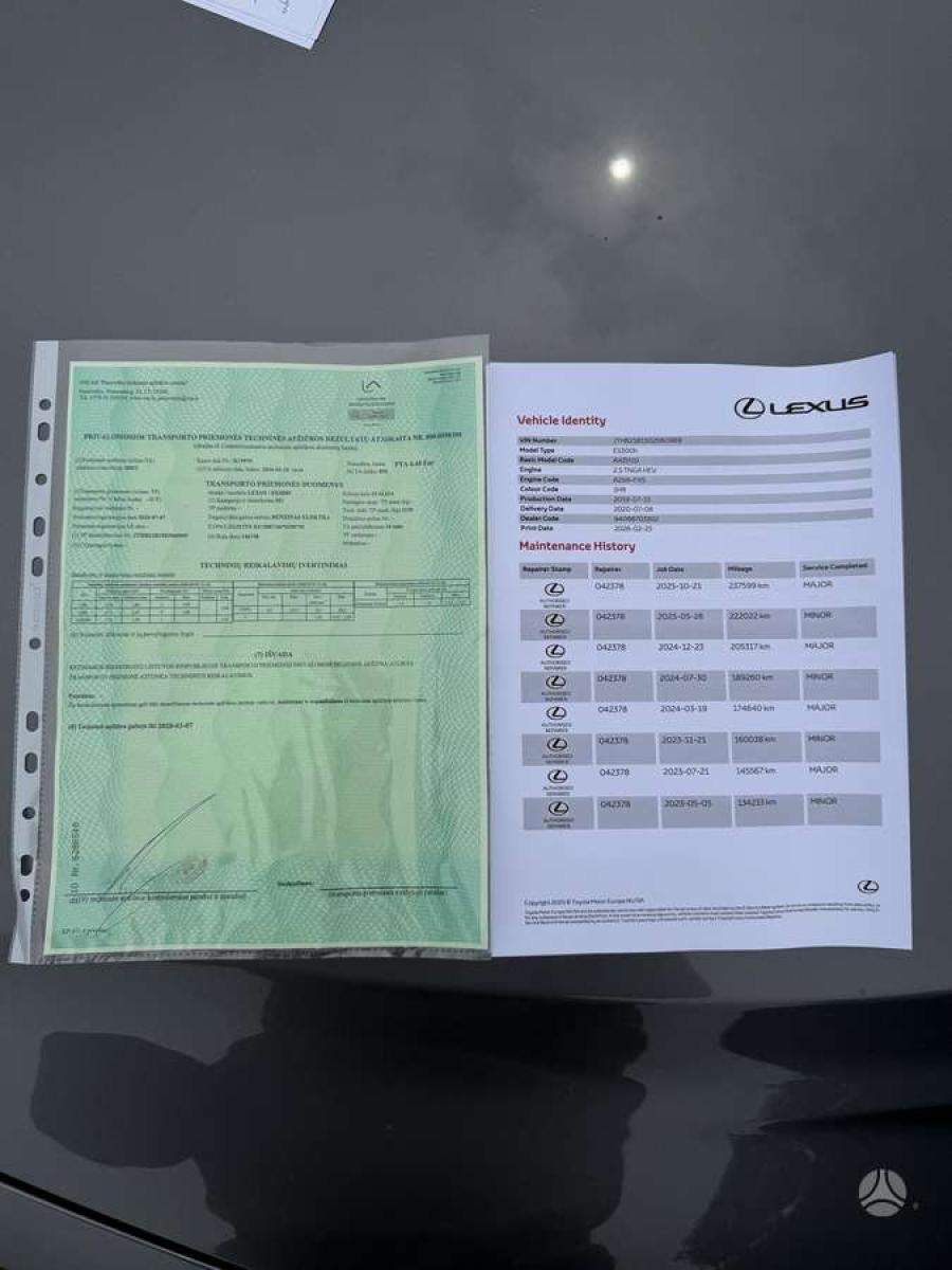 Pelēks Lexus ES 300 H 2020 Kauņa, ar dzinēja tilpumu 2.49 L un nobraukumu 260 tūkst. km par 21000 €, foto 12 vietnē AUTOMOTO.COM.LV