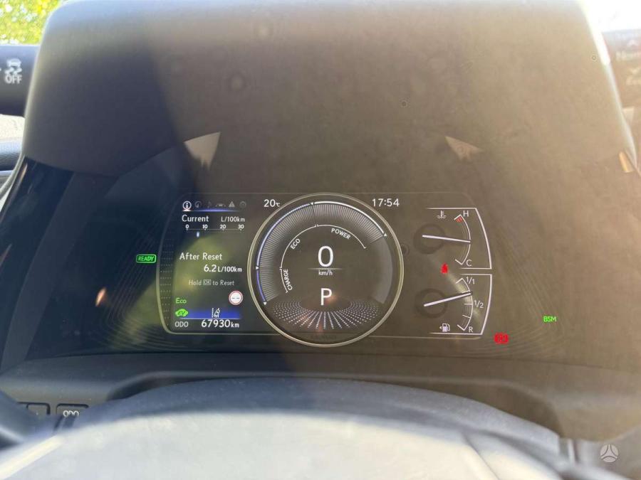 Pelēks Lexus ES 300 H 2022 Viļņa, ar dzinēja tilpumu 2.49 L un nobraukumu 67 tūkst. km par 35000 €, foto 20 vietnē AUTOMOTO.COM.LV