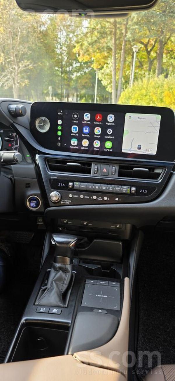 Melns Lexus ES 2022 Rīga, ar dzinēja tilpumu 2.50 L un nobraukumu 89 tūkst. km par 32300 €, foto 6 vietnē AUTOMOTO.COM.LV