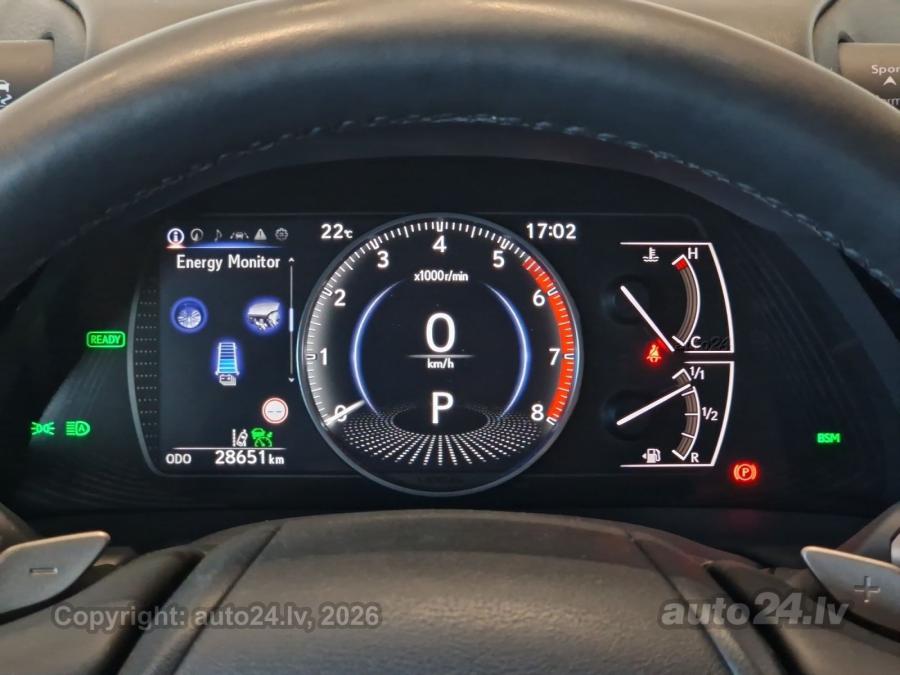 Черный Лексус ЕС 2024 в Таллин, объемом двигателя 2.50 л и пробегом 29 тыс. км за 45490 €, фото 14 на AUTOMOTO.COM.LV