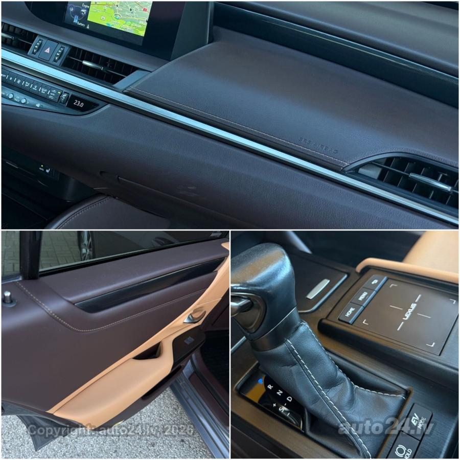 Grey Lexus ES 2020 in Tallinn, with an engine capacity of 2.50 L and mileage of 104 thousand km for 29900 €, photo 19 on AUTOMOTO.COM.LV