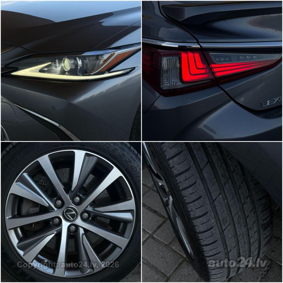 Grey Lexus ES 2020 in Tallinn, with an engine capacity of 2.50 L and mileage of 104 thousand km for 29900 €, photo 20 on AUTOMOTO.COM.LV