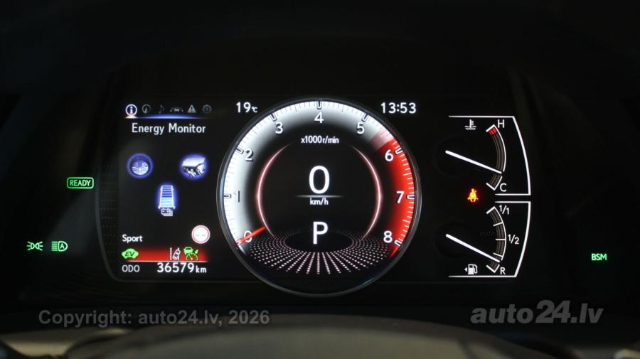 Grey Lexus ES 2024 in Tallinn, with an engine capacity of 2.50 L and mileage of 37 thousand km for 45490 €, photo 19 on AUTOMOTO.COM.LV
