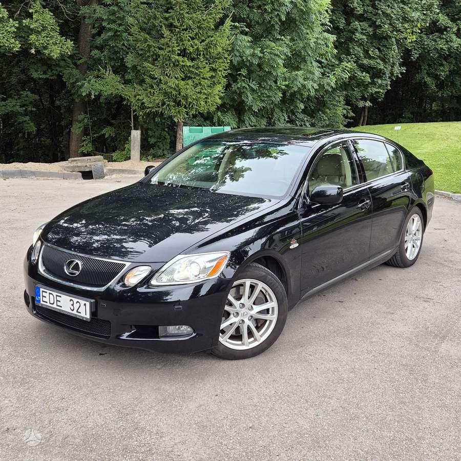 Black Lexus GS 300h 2005 in Kaunas, with an engine capacity of 3.00 L and mileage of 141 thousand km for 8000 €, photo 1 on AUTOMOTO.COM.LV
