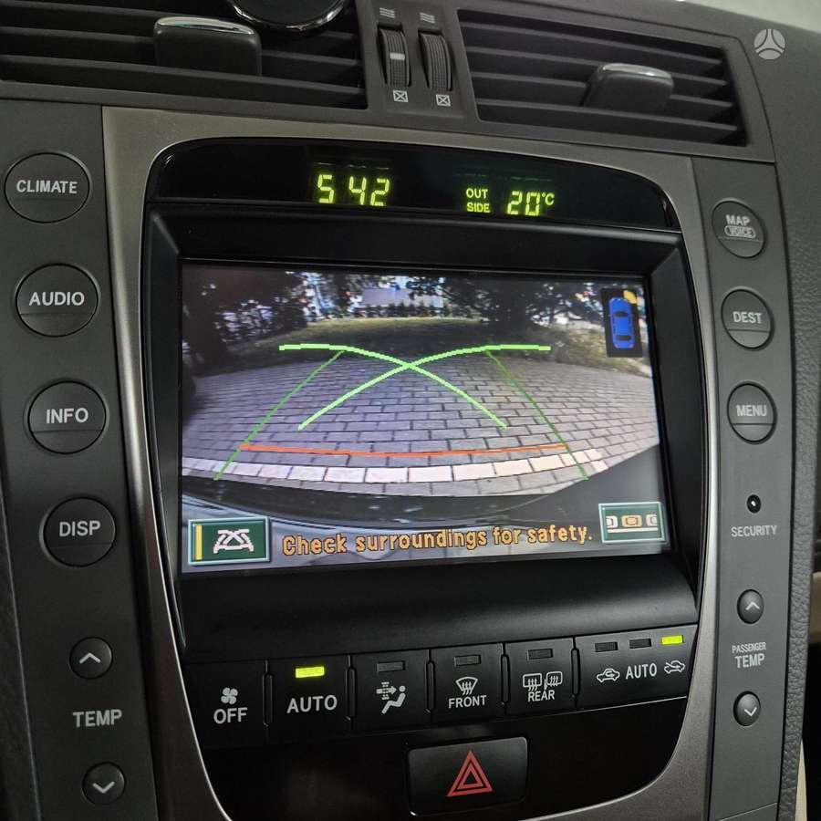 Black Lexus GS 300h 2005 in Kaunas, with an engine capacity of 3.00 L and mileage of 141 thousand km for 8000 €, photo 40 on AUTOMOTO.COM.LV