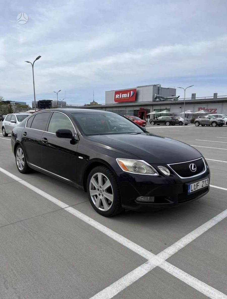 Melns Lexus GS 300h 2006 Viļņa, ar dzinēja tilpumu 3.00 L un nobraukumu 348 tūkst. km par 4300 €, foto 3 vietnē AUTOMOTO.COM.LV