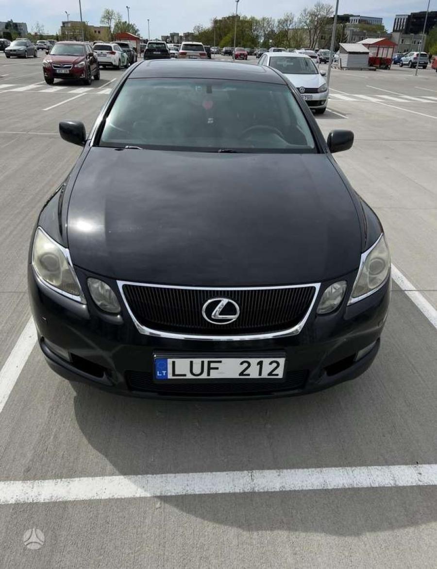 Melns Lexus GS 300h 2006 Viļņa, ar dzinēja tilpumu 3.00 L un nobraukumu 348 tūkst. km par 4300 €, foto 6 vietnē AUTOMOTO.COM.LV