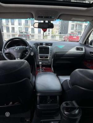 Melns Lexus GS 300h 2006 Viļņa, ar dzinēja tilpumu 3.00 L un nobraukumu 348 tūkst. km par 4300 €, foto 8 vietnē AUTOMOTO.COM.LV