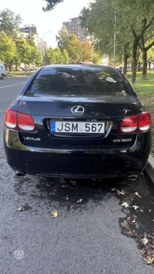 Черный Лексус GS 300h 2006 в Вильнюс, объемом двигателя 3.00 л и пробегом 0 тыс. км за 1567 €, фото  на AUTOMOTO.COM.LV