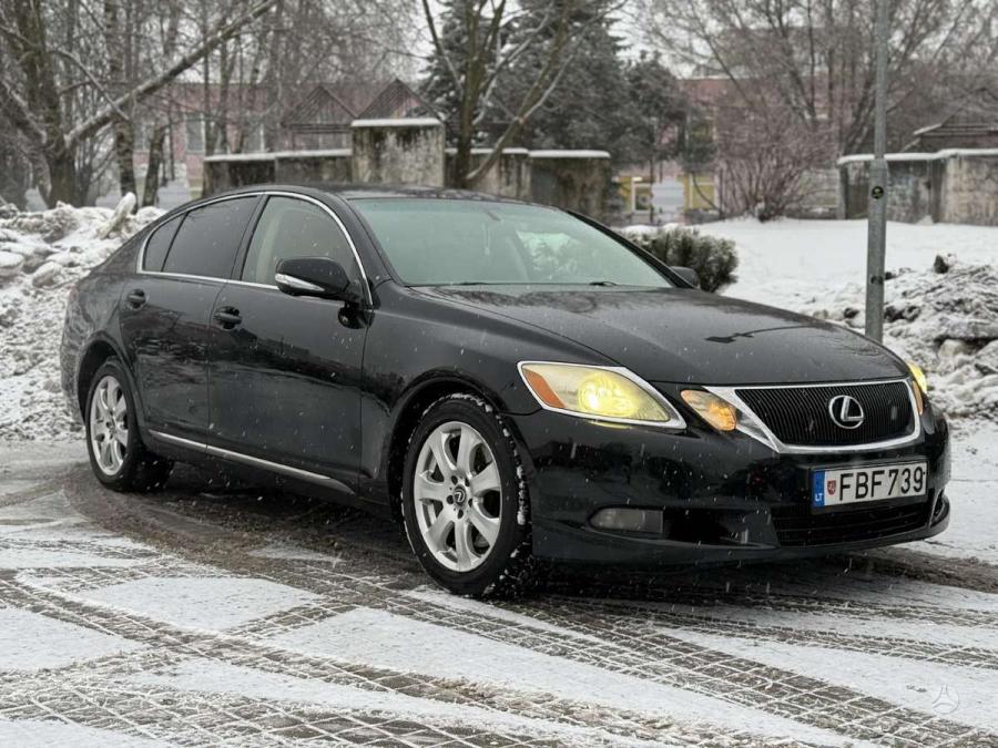 Melns Lexus GS 300h 2007 Viļņa, ar dzinēja tilpumu 3.00 L un nobraukumu 301 tūkst. km par 2350 €, foto 1 vietnē AUTOMOTO.COM.LV