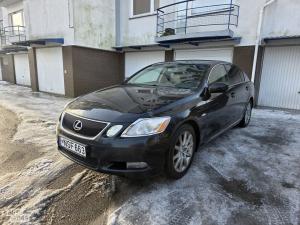 Black Lexus GS 300h 2007 in Vilnius, with an engine capacity of 3.00 L and mileage of 323 thousand km for 3400 €, photo  on AUTOMOTO.COM.LV
