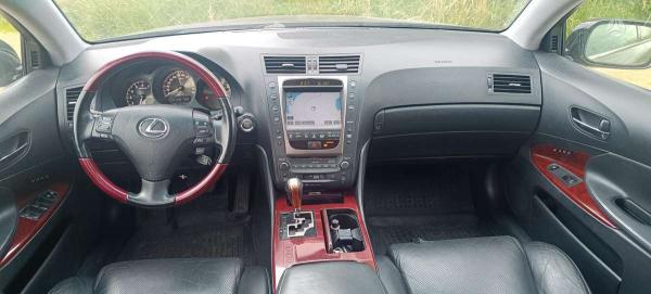 Melns Lexus GS 300h 2007 Trakai, ar dzinēja tilpumu 3.00 L un nobraukumu 220 tūkst. km par 2200 €, foto 9 vietnē AUTOMOTO.COM.LV