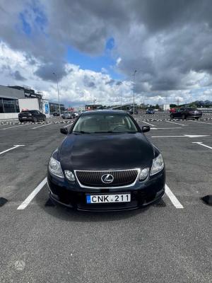 Black Lexus GS 300h 2007 in Vilnius, with an engine capacity of 3.00 L and mileage of 219 thousand km for 5500 €, photo 6 on AUTOMOTO.COM.LV