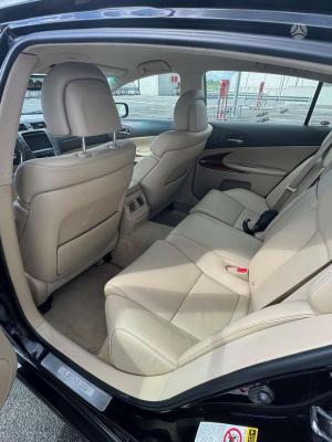 Black Lexus GS 300h 2007 in Vilnius, with an engine capacity of 3.00 L and mileage of 219 thousand km for 5500 €, photo 12 on AUTOMOTO.COM.LV