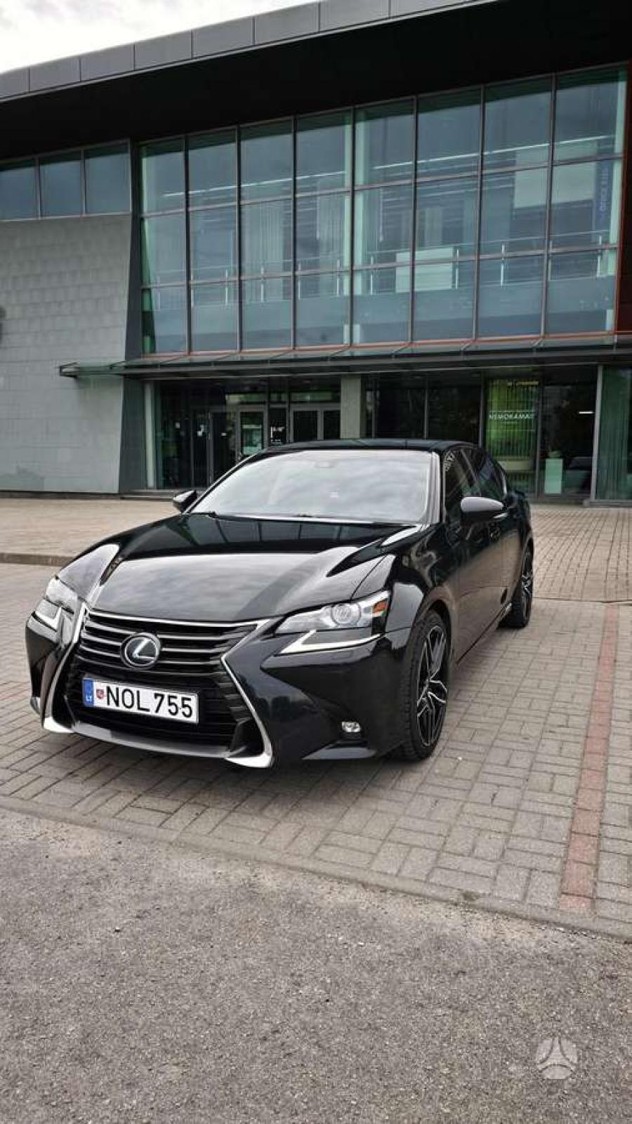 Melns Lexus GS 300h 2016 Šauļi, ar dzinēja tilpumu 2.50 L un nobraukumu 350 tūkst. km par 16000 €, foto 4 vietnē AUTOMOTO.COM.LV