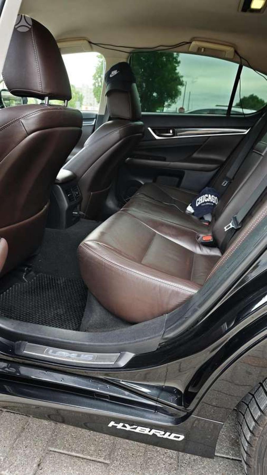 Melns Lexus GS 300h 2016 Šauļi, ar dzinēja tilpumu 2.50 L un nobraukumu 350 tūkst. km par 16000 €, foto 14 vietnē AUTOMOTO.COM.LV
