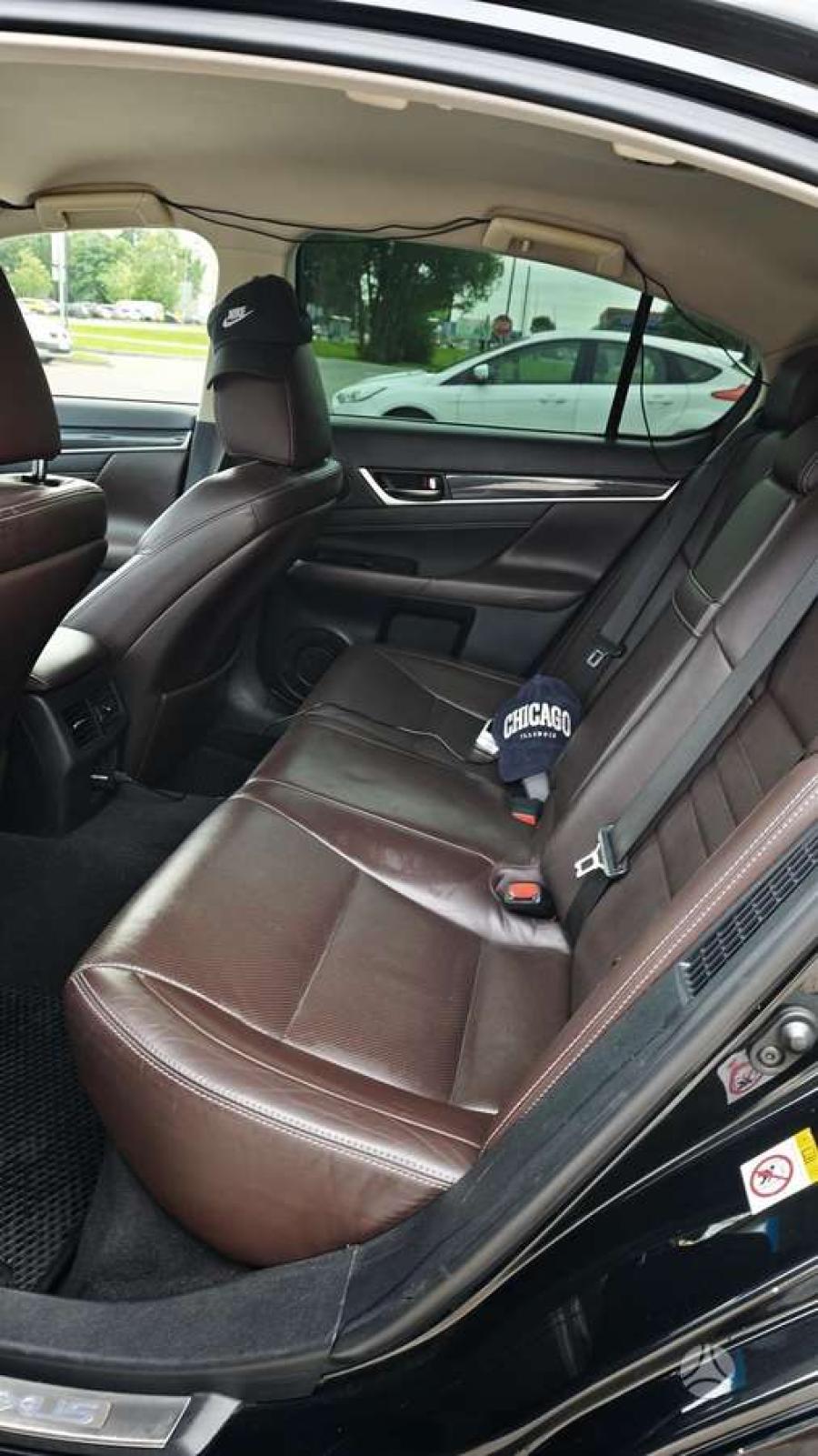 Melns Lexus GS 300h 2016 Šauļi, ar dzinēja tilpumu 2.50 L un nobraukumu 350 tūkst. km par 16000 €, foto 15 vietnē AUTOMOTO.COM.LV