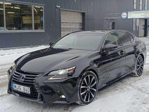 Black Lexus GS 300h 2017 in Vilnius, with an engine capacity of 2.50 L and mileage of 362 thousand km for 15900 €, photo  on AUTOMOTO.COM.LV