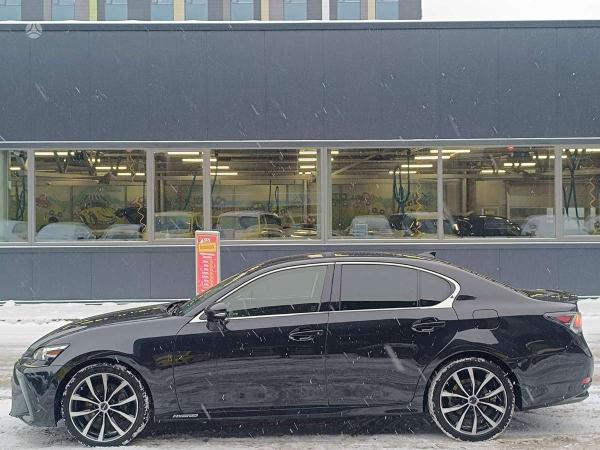 Black Lexus GS 300h 2017 in Vilnius, with an engine capacity of 2.50 L and mileage of 362 thousand km for 15900 €, photo 5 on AUTOMOTO.COM.LV