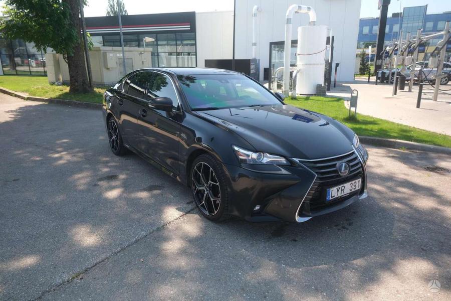 Melns Lexus GS 300h 2017 Viļņa, ar dzinēja tilpumu 2.49 L un nobraukumu 167 tūkst. km par 19000 €, foto 8 vietnē AUTOMOTO.COM.LV