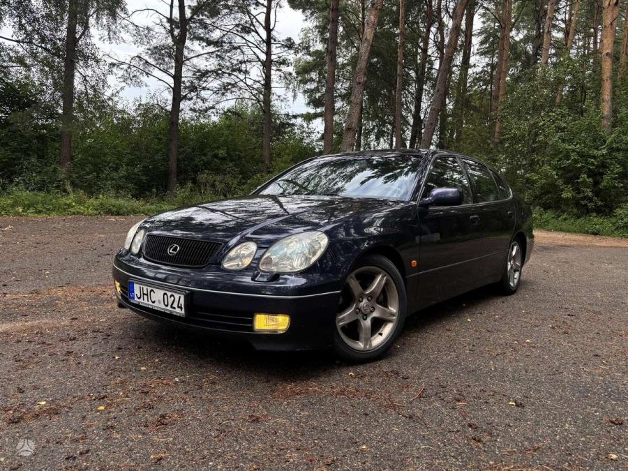Zils Lexus GS 300h 2000 Varėna, ar dzinēja tilpumu 3.00 L un nobraukumu 269 tūkst. km par 5000 €, foto 1 vietnē AUTOMOTO.COM.LV