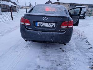 Blue Lexus GS 300h 2006 in Akmene, with an engine capacity of 3.00 L and mileage of 325 thousand km for 2800 €, photo 3 on AUTOMOTO.COM.LV