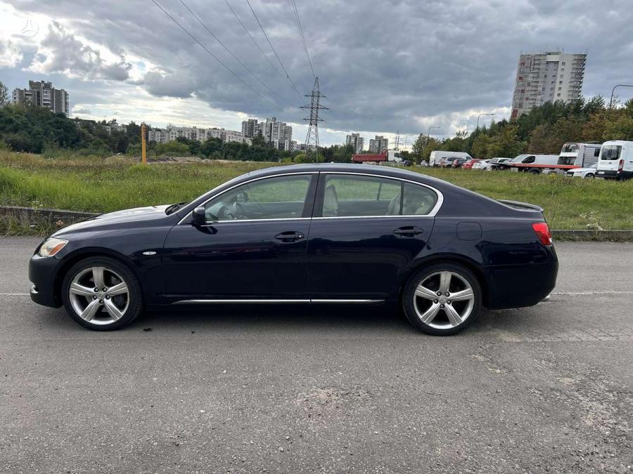 Синий Лексус GS 300h 2007 в Вильнюс, объемом двигателя 3.00 л и пробегом 268 тыс. км за 1850 €, фото 7 на AUTOMOTO.COM.LV