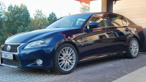 Blue Lexus GS 300h 2014 in Vilnius, with an engine capacity of 2.50 L and mileage of 265 thousand km for 15750 €, photo 4 on AUTOMOTO.COM.LV