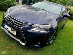 Zils Lexus GS 300h 2017 Viļņa, ar dzinēja tilpumu 2.50 L un nobraukumu 202 tūkst. km par 19990 €, foto  vietnē AUTOMOTO.COM.LV