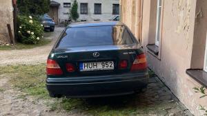 Green Lexus GS 300h 1998 in Vilnius, with an engine capacity of 3.00 L and mileage of 300 thousand km for 1900 €, photo 5 on AUTOMOTO.COM.LV
