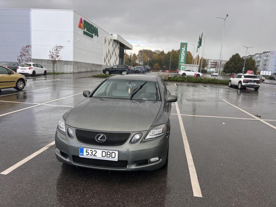 Zaļš Lexus GS 300h 2005 Tallina, ar dzinēja tilpumu 3.00 L un nobraukumu 230 tūkst. km par 6000 €, foto 7 vietnē AUTOMOTO.COM.LV