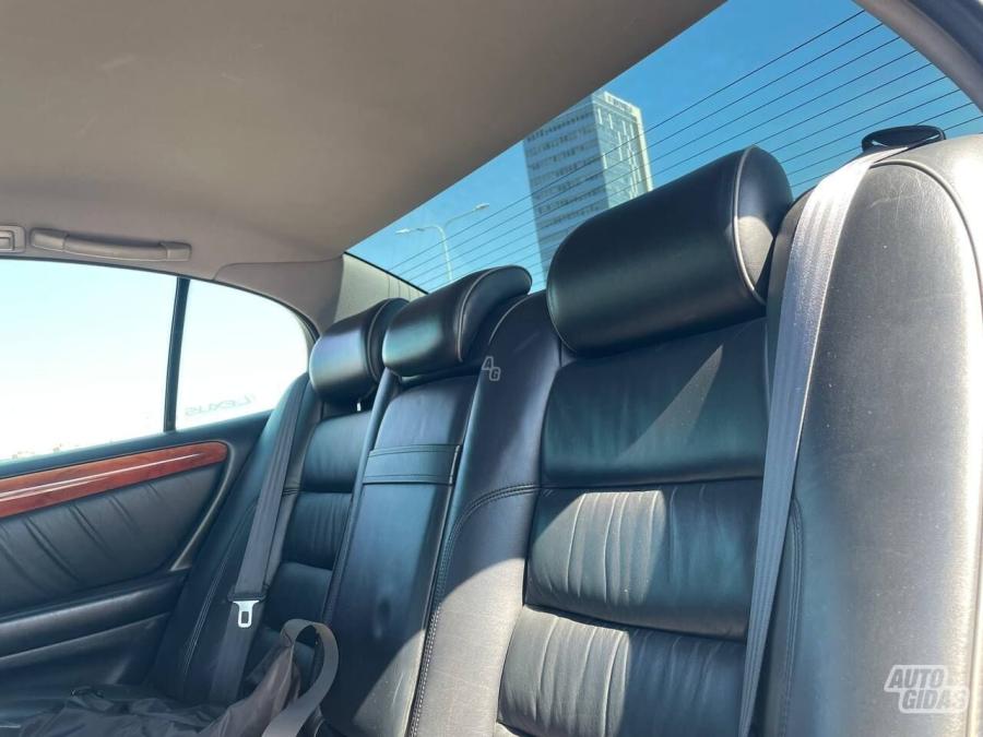 Серый Лексус GS 300h 1998 в Вильнюс, объемом двигателя 3.00 л и пробегом 495 тыс. км за 4200 €, фото 20 на AUTOMOTO.COM.LV