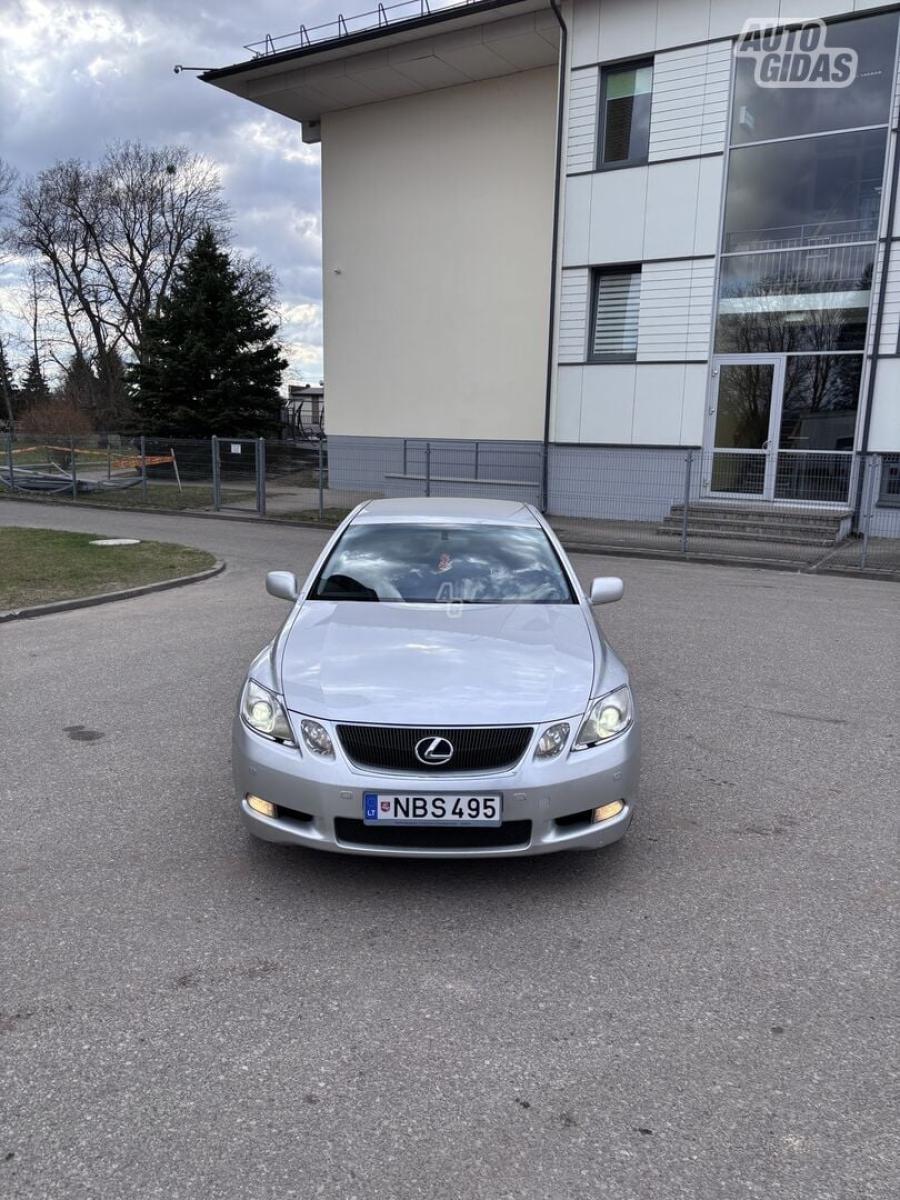 Pelēks Lexus GS 300h 2005 Kauņa, ar dzinēja tilpumu 3.00 L un nobraukumu 356 tūkst. km par 3900 €, foto 3 vietnē AUTOMOTO.COM.LV