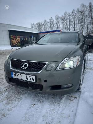 Grey Lexus GS 300h 2006 in Vilnius, with an engine capacity of 3.00 L and mileage of 393 thousand km for 1950 €, photo  on AUTOMOTO.COM.LV