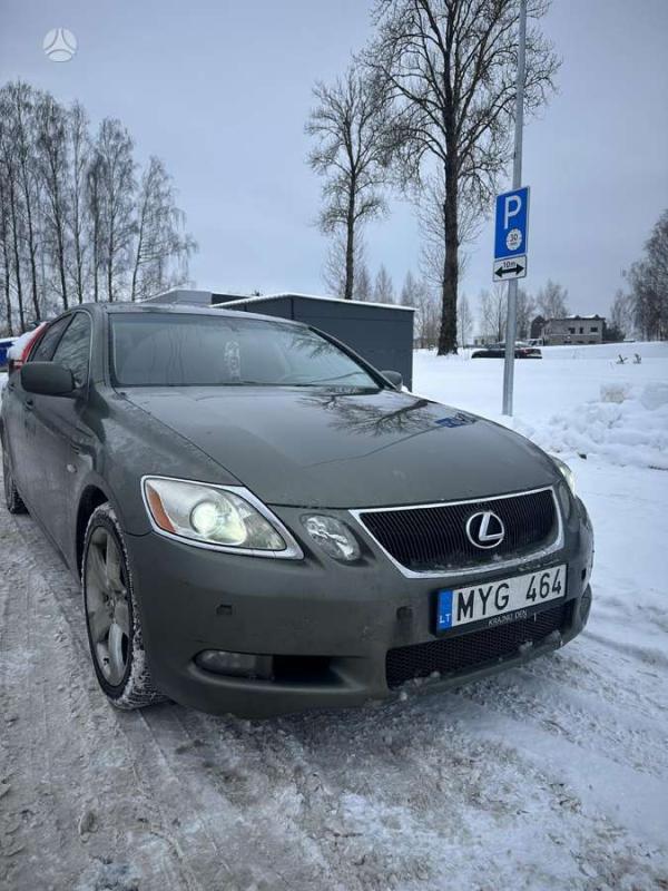 Grey Lexus GS 300h 2006 in Vilnius, with an engine capacity of 3.00 L and mileage of 393 thousand km for 1950 €, photo 2 on AUTOMOTO.COM.LV