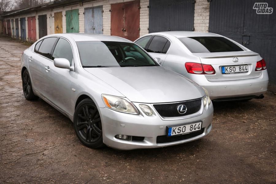 Grey Lexus GS 300h 2006 in Klaipeda, with an engine capacity of 3.00 L and mileage of 366 thousand km for 1380 €, photo 1 on AUTOMOTO.COM.LV